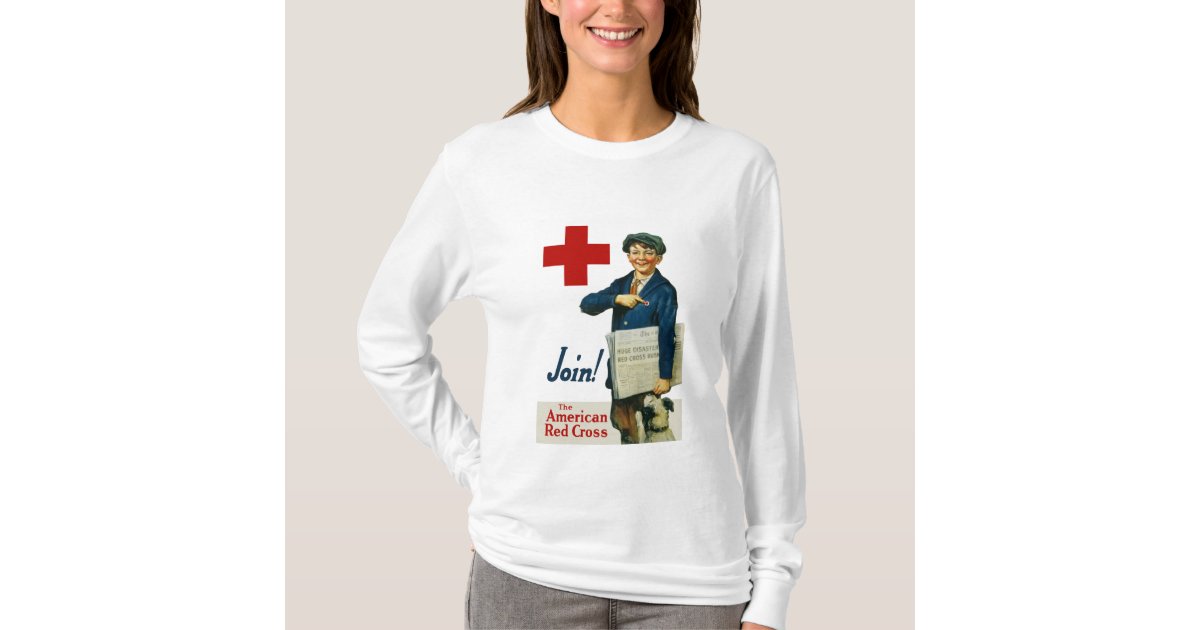 Join The American Red Cross T-Shirt | Zazzle