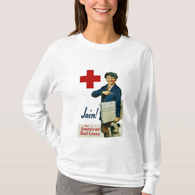 Join The American Red Cross T-Shirt | Zazzle