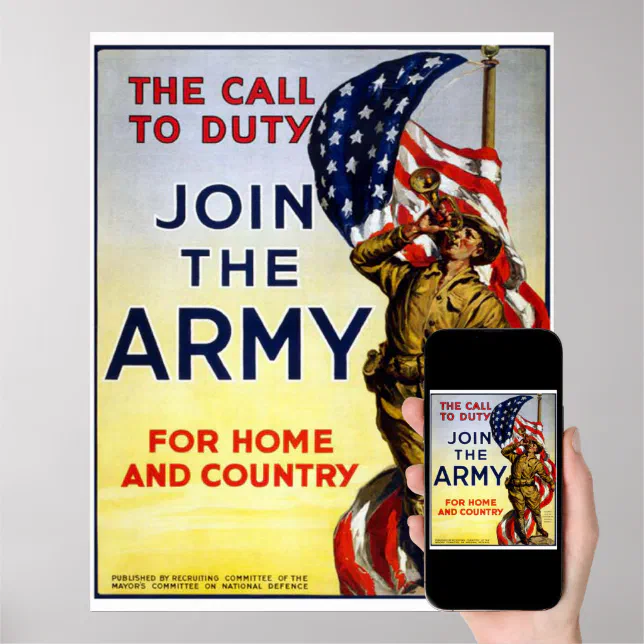Join the Army Poster | Zazzle