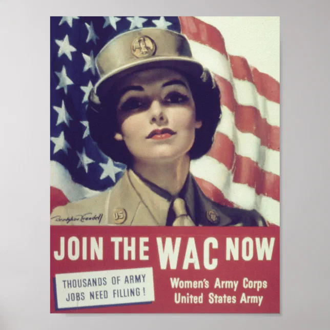 JOIN The WAC NOW Poster | Zazzle