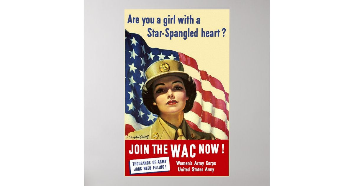 Join The WAC Poster | Zazzle