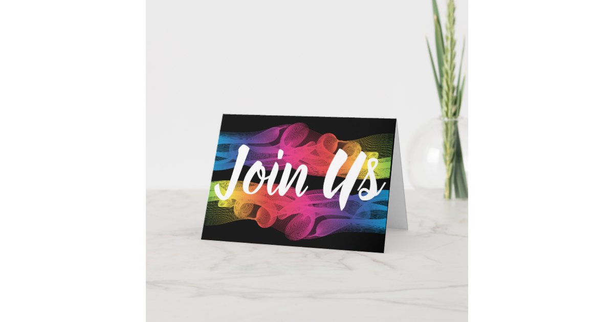 Join Us customizeable card invitation | Zazzle