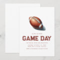 Join Us For Game Day Football Party Invitation | Zazzle