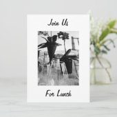 JOIN US FOR LUNCH - INVITATION | Zazzle