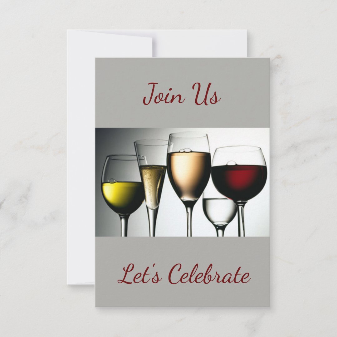 **Join Us / Let's Celebrate** Party INVITATION | Zazzle