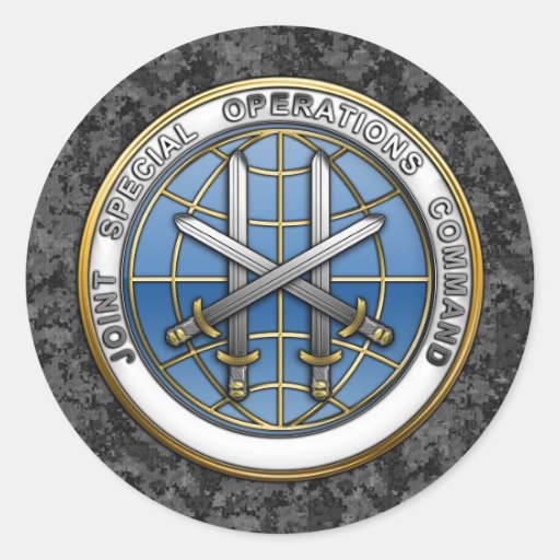 Joint Special Operations Command Classic Round Sticker | Zazzle