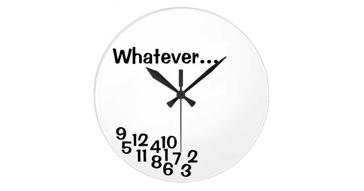 Joke Clocks Jumbled Numbers Joke Clock | Zazzle.com