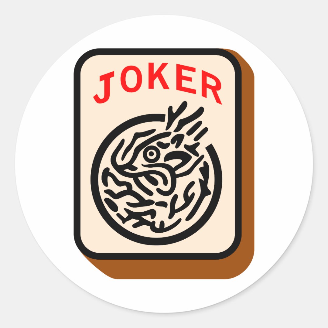 Joker Classic Round Sticker | Zazzle