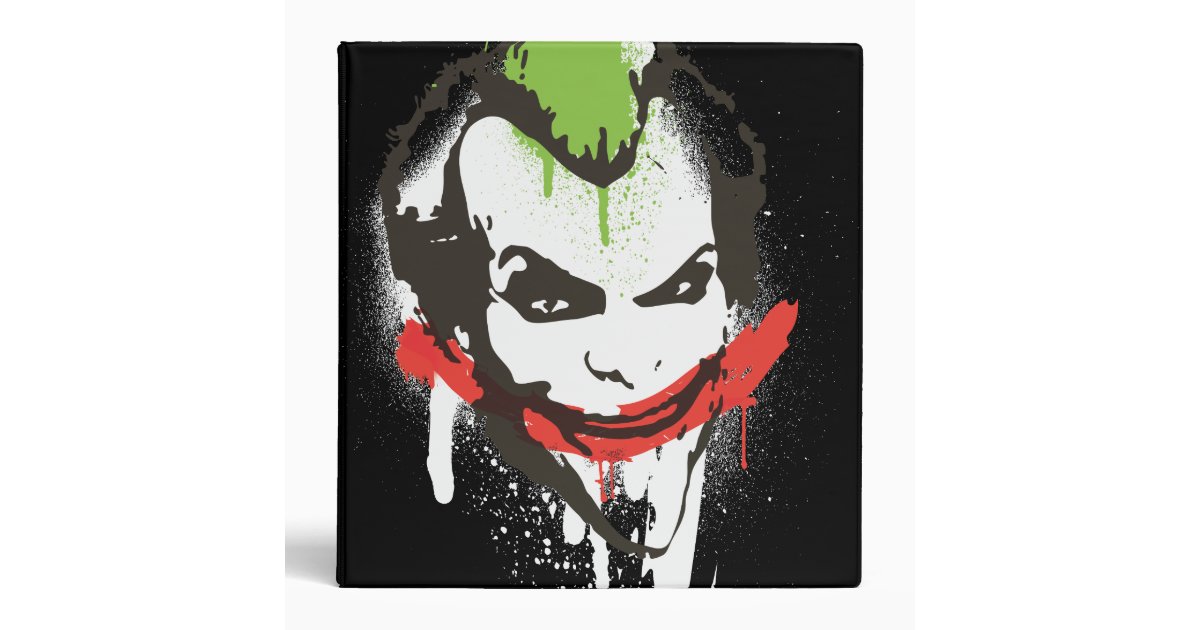 Joker Graffiti Binder | Zazzle