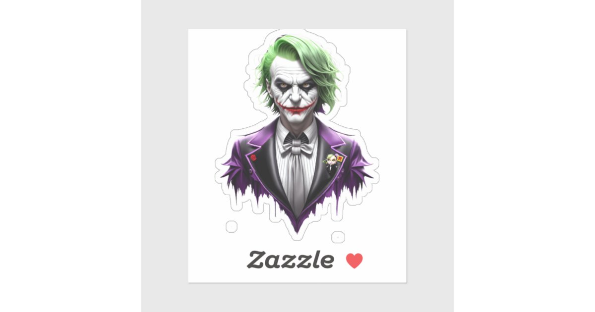 Joker sticker | Zazzle