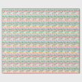 Jolly HO! HO! HO! Colorful Xmas Wrapping Paper | Zazzle