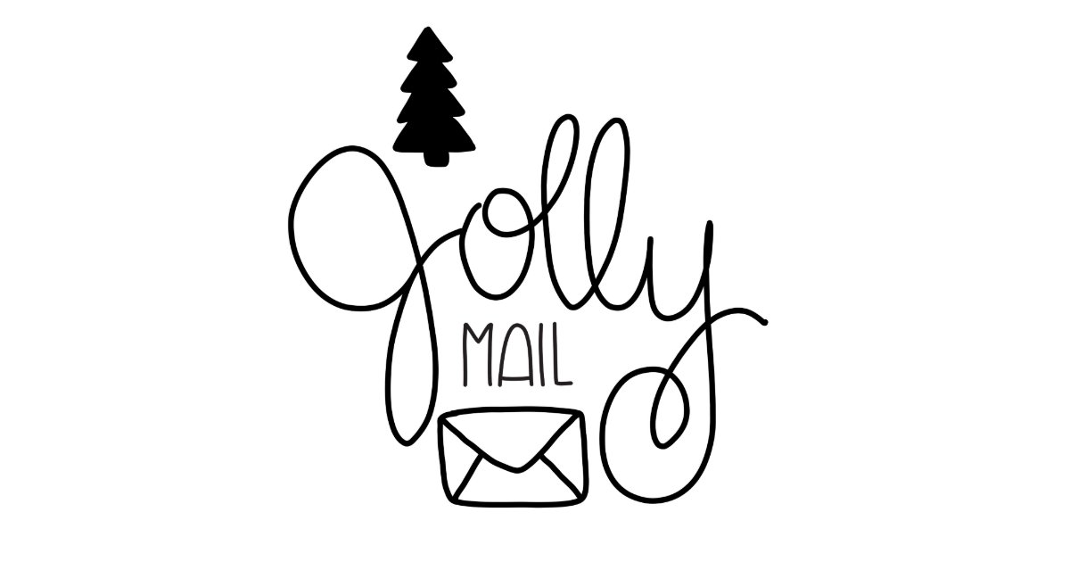 Jolly Mail Stamp | Zazzle