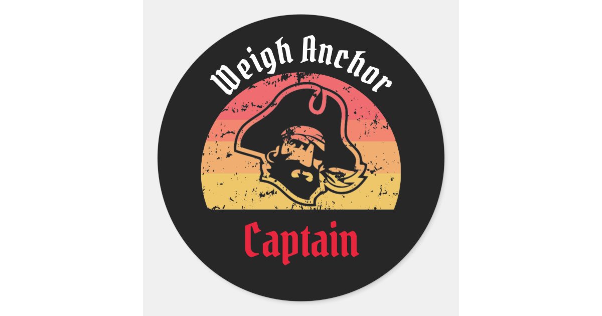 Jolly Roger Classic Round Sticker | Zazzle