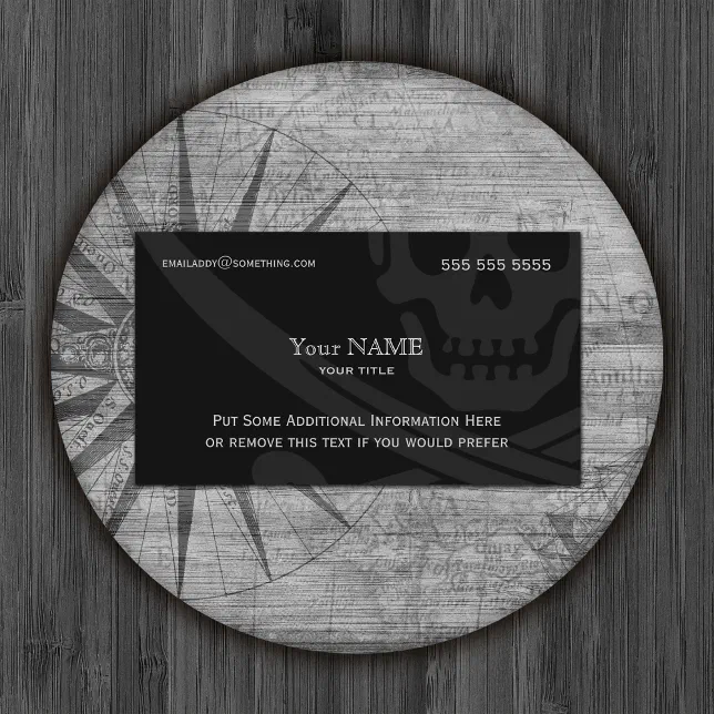 Jolly Roger Modern Business Card | Zazzle