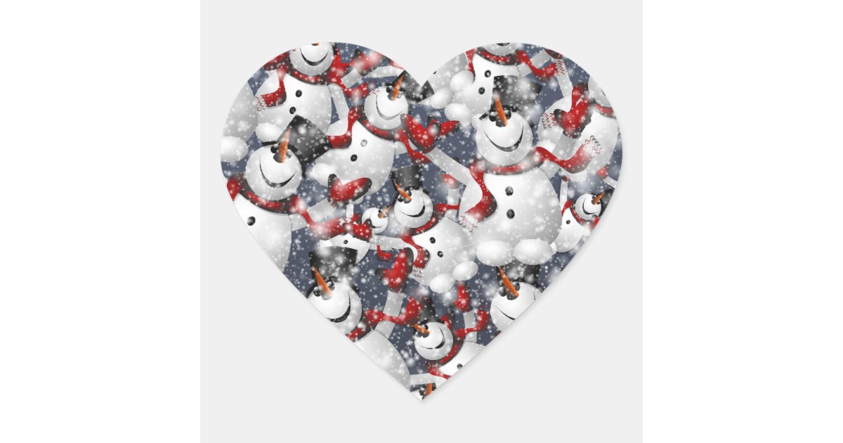 jolly snowman stickers | Zazzle