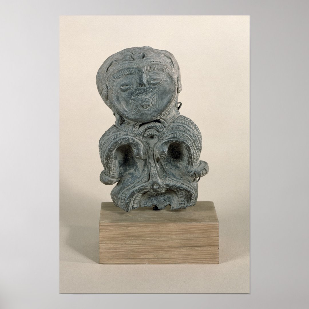 Jomon figurine poster | Zazzle