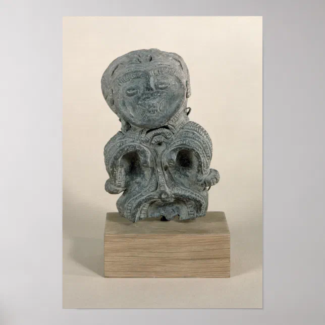 Jomon figurine poster | Zazzle