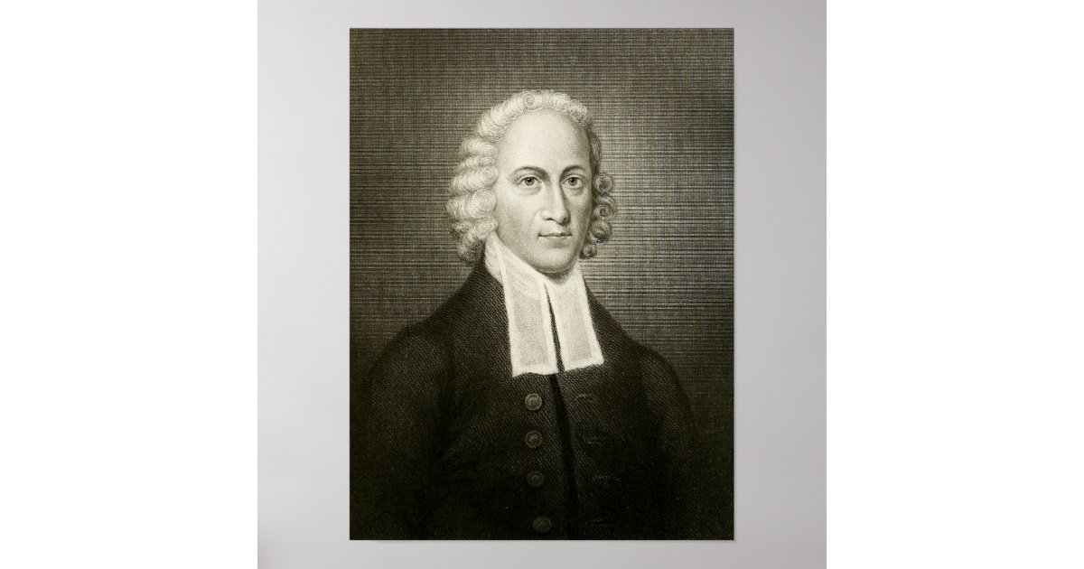 Jonathan Edwards Poster | Zazzle