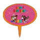JOOLS TV®️ Pink Oval Cake Topper | Zazzle