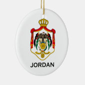 JORDAN - emblem/flag/coat of arms/symbol Ceramic Ornament | Zazzle