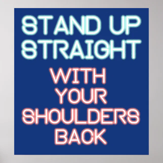 Jordan Peterson: Stand Up Straight... Poster | Zazzle