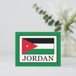 Jordan Postcard | Zazzle