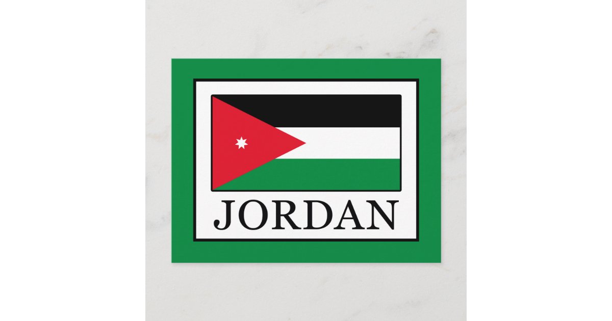 Jordan Postcard | Zazzle