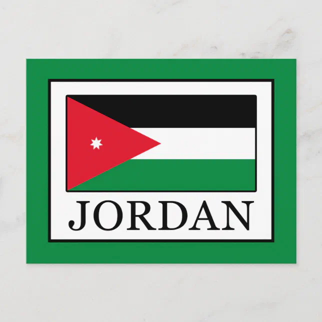 Jordan Postcard | Zazzle