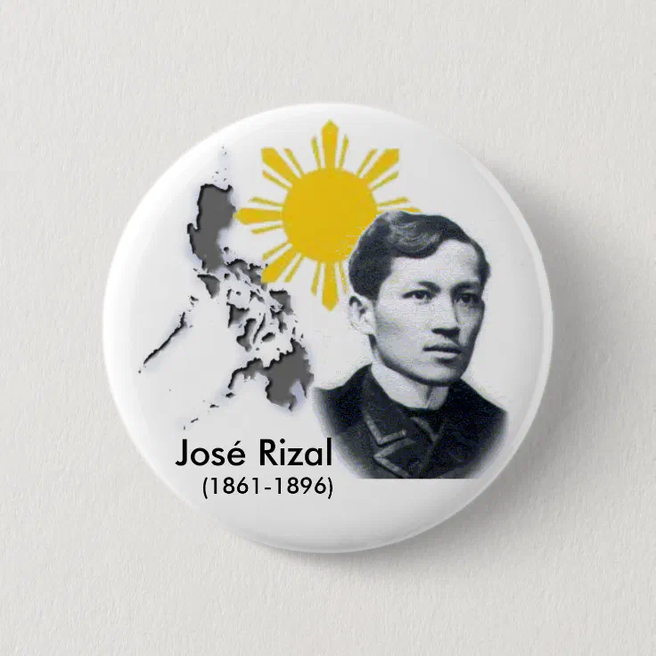 Jose Rizal Button | Zazzle