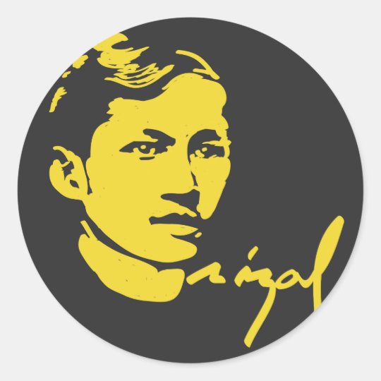 Jose Rizal sticker | Zazzle.com