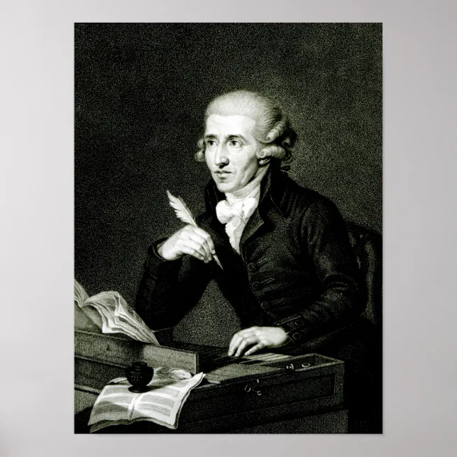 Joseph Haydn c.1770 Poster | Zazzle