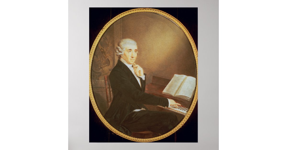 Joseph Haydn c.1795 Poster | Zazzle