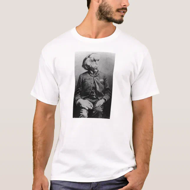 Joseph "John" Merrick The Elephant Man from 1889 T-Shirt | Zazzle