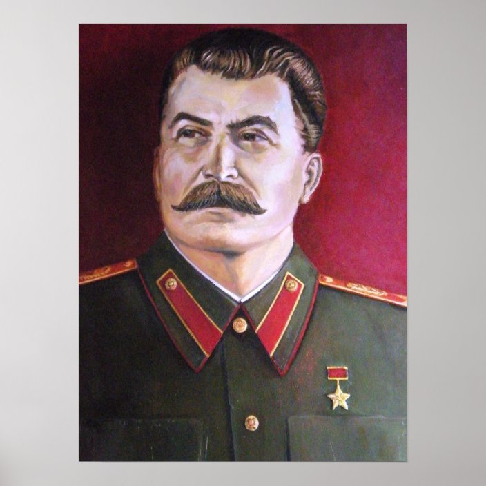 Joseph Stalin Poster | Zazzle.com