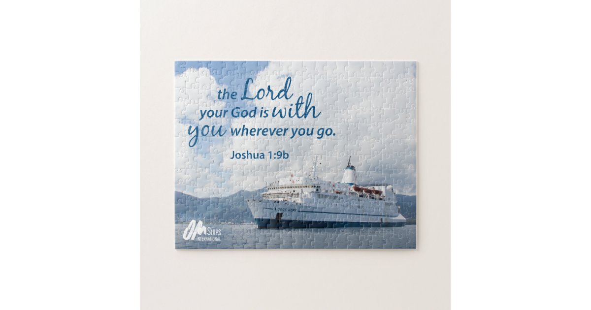 Joshua 1:9 Puzzle | Zazzle