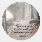 Wherever You Go, Go With All Your Heart Square Sticker | Zazzle.com