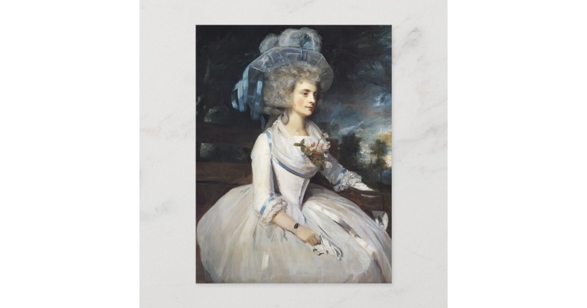Joshua Reynolds- Lady Skipwith Postcard | Zazzle