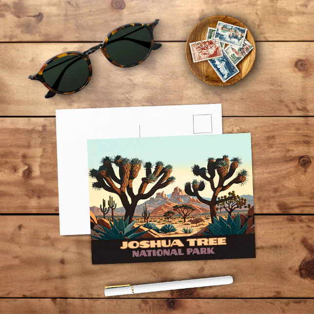 Joshua Tree National Park California Desert Postcard | Zazzle