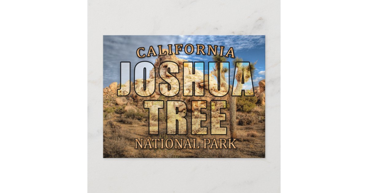 Joshua Tree National Park Postcard | Zazzle