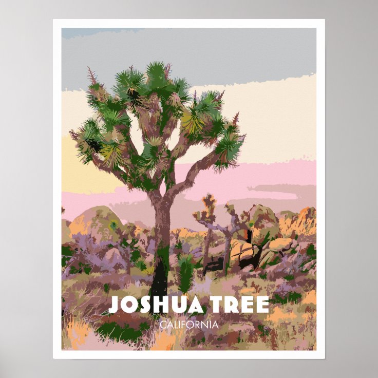 Joshua Tree Poster | Zazzle