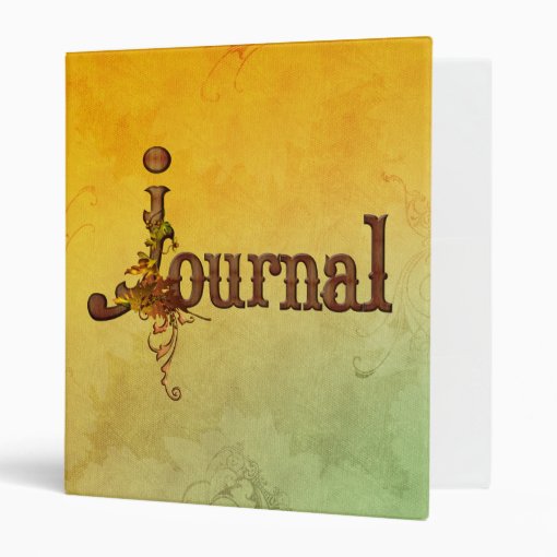 Journal Binder Notebook cover | Zazzle