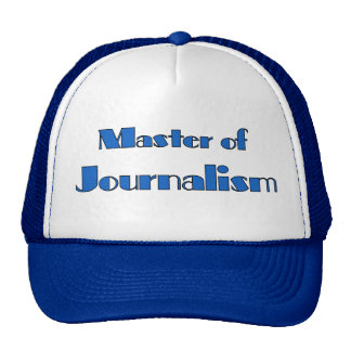 News Reporter Hats and News Reporter Trucker Hat Designs