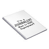 journalist notebook | Zazzle