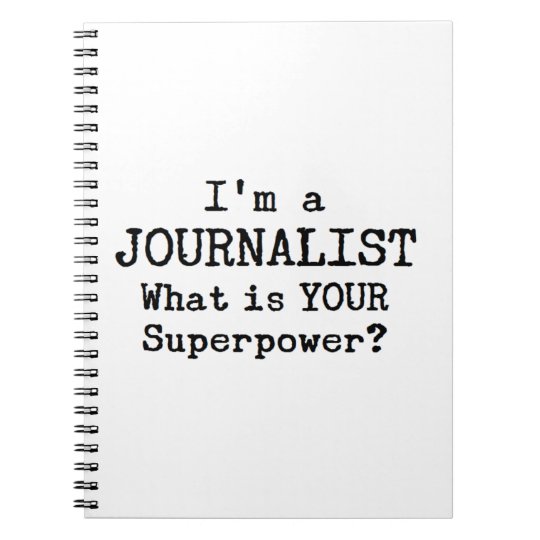 journalist notebook | Zazzle.com