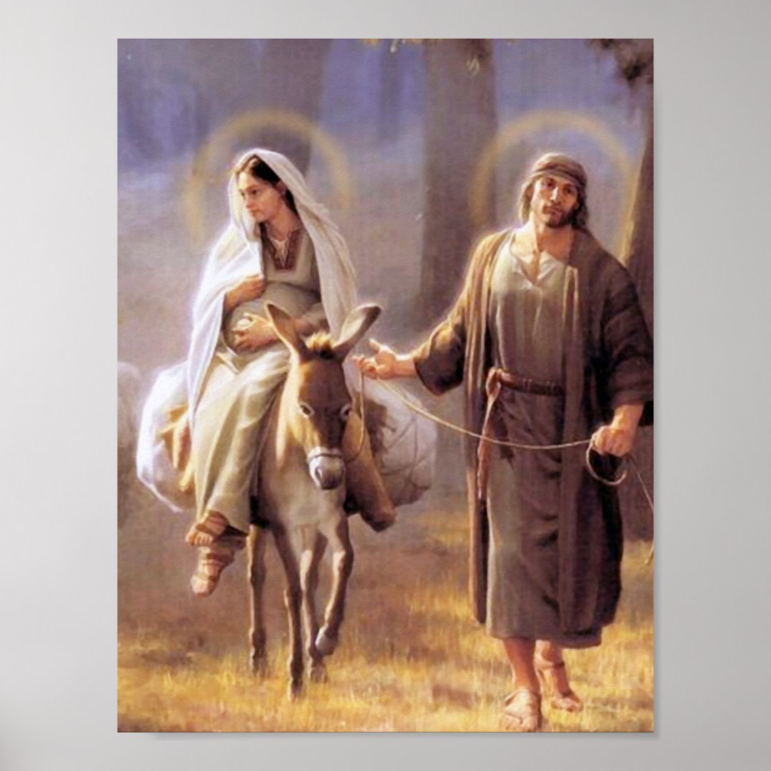 Journey to Bethlehem Poster | Zazzle