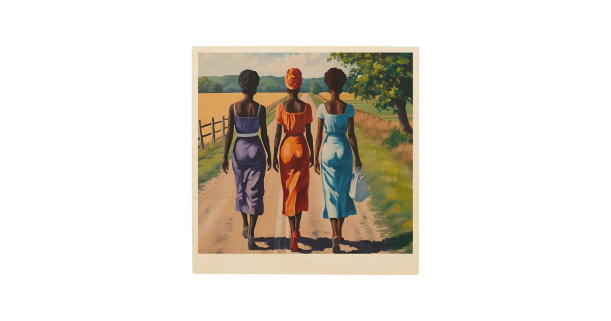 Journeys in Rhythm Wood Wall Art | Zazzle