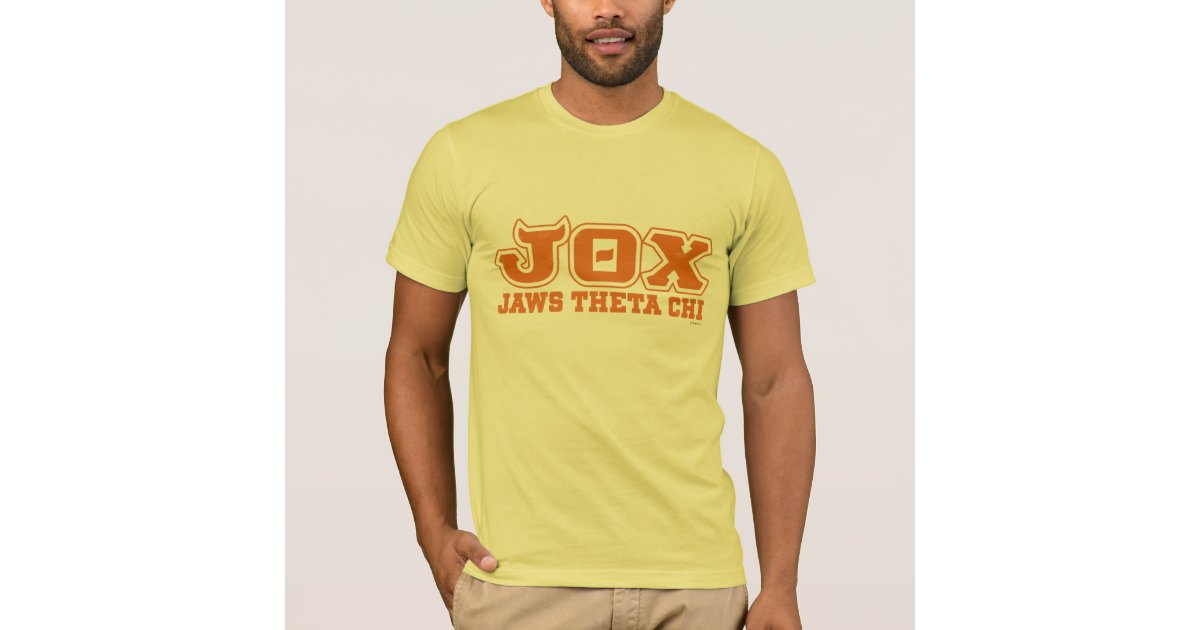 JOX - JAWS THETA CHI - Logo T-Shirt | Zazzle