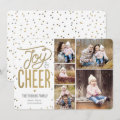 Joy and Cheer Collage Holiday Photo Card | Zazzle