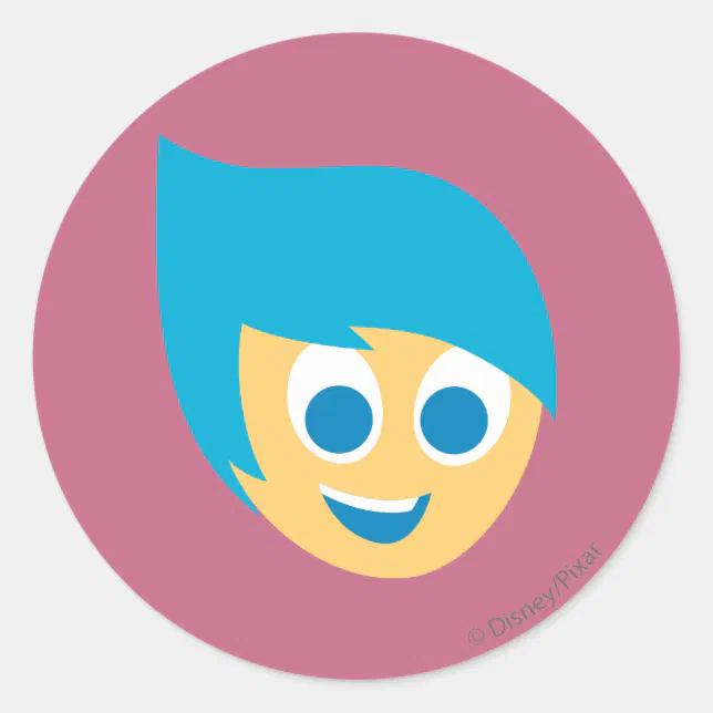 Joy Classic Round Sticker | Zazzle