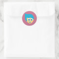 Joy Classic Round Sticker | Zazzle